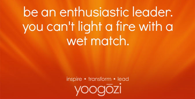 Enthusiastic Leader | Larry Broughton | Yoogozi | Motivation ...