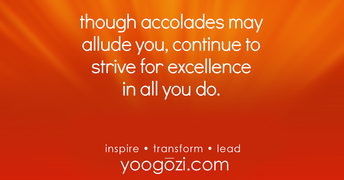 Thought Tile - continue to strive for excellence | Larry Broughton ...